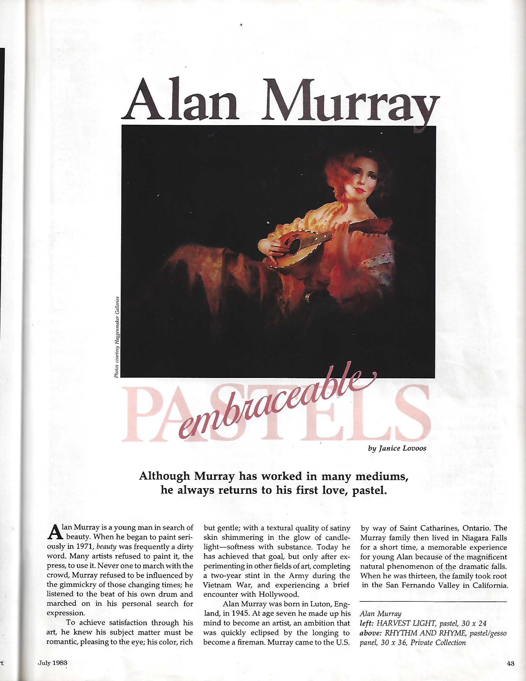 Alan Murray - Lu Martin Galleries